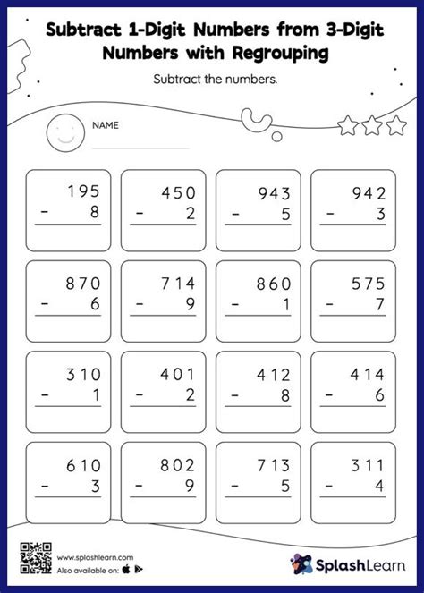 add and subtract 3 digit and 2 digit numbers with regrouping vertical addition and subtraction