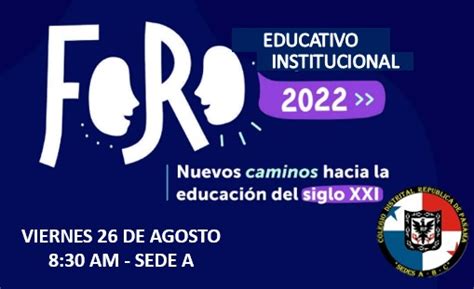 FORO EDUCATIVO INSTITUCIONAL Portal Red Académica