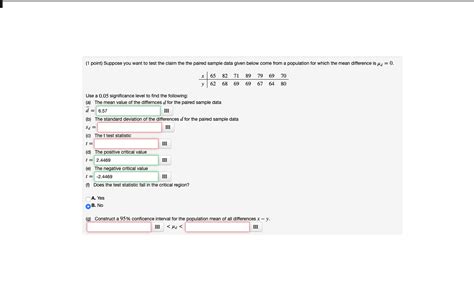 solved 1 point suppose you want to test the claim the the