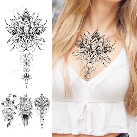 Top More Than 92 Tattoos On Womens Chest Latest In Coedo Vn