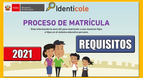 Matricula Virtual Ministerio De Educacion Actualizado Junio 2024