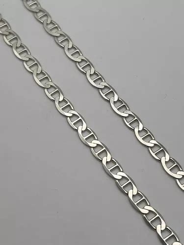 Cadena De Plata Ley 925 Italy Gucci Plana 55 Cm Joya Oro MercadoLibre