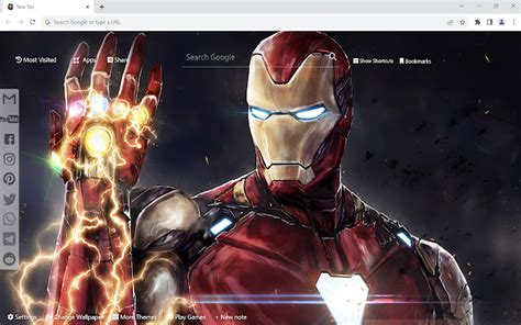 Iron Man Wallpaper Chrome Web Store
