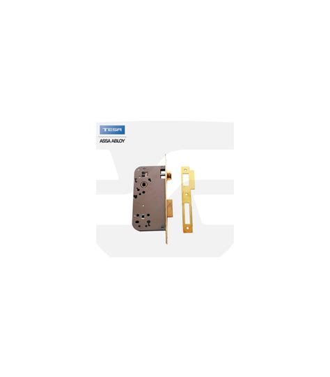 Cerradura De Embutir TESA Serie 2034 Monopunto Ferresegur Color LATON