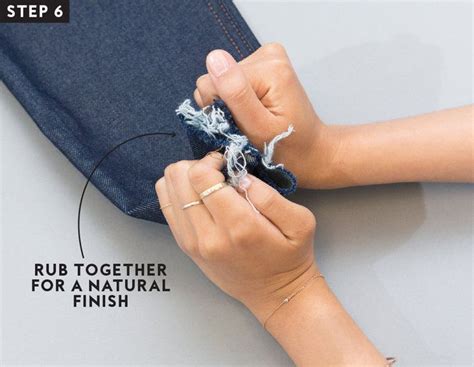 How To Fray Jeans At Home In 4 Easy Steps Artofit