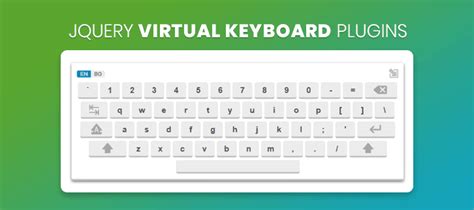 Jquery Virtual Keyboard Plugins Free Paid Formget