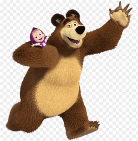 Descargar Masha Y El Oso Png Image With Transparent Background Toppng