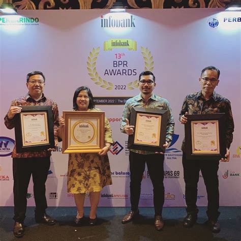 Bank Universal BPR Raih 5 Penghargaan Dalam Infobank BPR Awards 2022