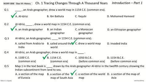 1 1 NCERT CBSE History Class 7 Chapter 1 Tracing Changes Through A