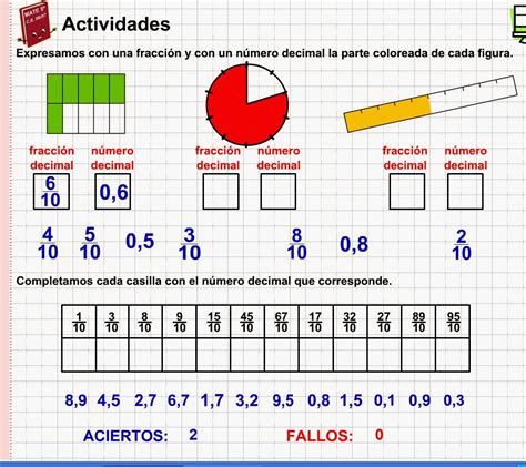 Arriba 98 Foto Ejercicios Con Punto Decimal Para Cuarto De Primaria