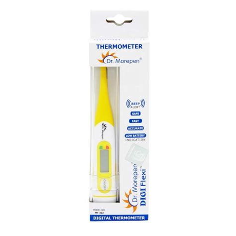 Dr Morepen Mt 222 Flexi Tip Digital Thermometer Beep Sound At Rs 177