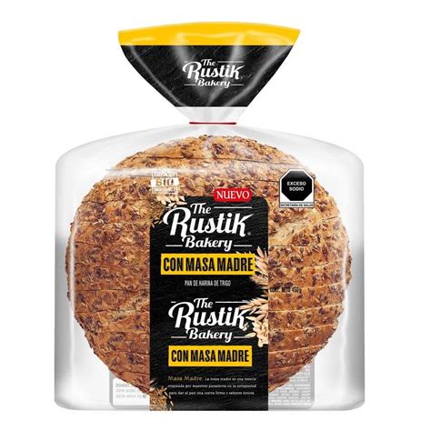 Pan De Trigo The Rustik Con Masa Madre 450 G Walmart