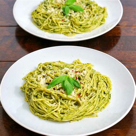 Easy 15 Minute Fresh Basil Pesto Pasta Recipe For An Italian Inspired Lunch Loaded With Flavor