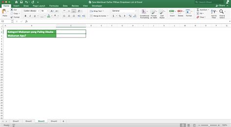 Cara Membuat Daftar Pilihan Dropdown List Di Excel Compute Expert