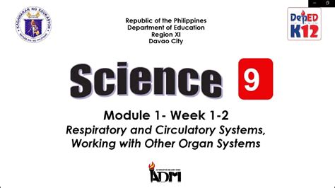 Science Grade Module Week Youtube