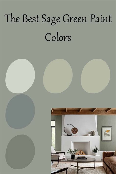 The 17 Best Sage Green Paint Colors For 2024 Sage Green Paint Sage