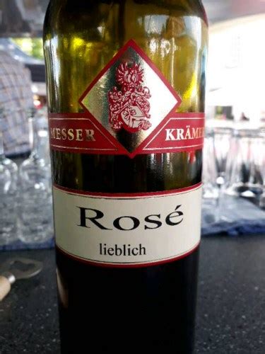 Messer Kramer Rosé Lieblich Vivino Australia