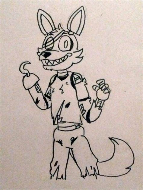 Peque O Tutorial Dibujar A Foxy Fnaf Amino Espa Ol Amino