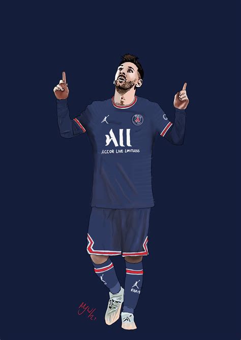 Messi Psg Wallpapers Wallpaper Cave