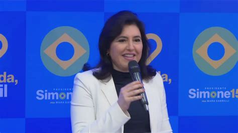 Simone Tebet terceira colocada nas eleições declara apoio a Lula no