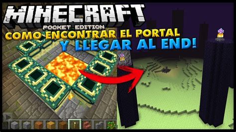 Como Hacer Un Portal Al End En Minecraft Minecraft Survival Youtube