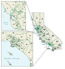 California S Congressional Districts Wikipedia