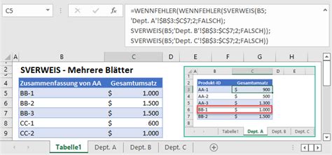 Sverweis Mehrere Bl Tter Auf Einmal Excel Google Sheets