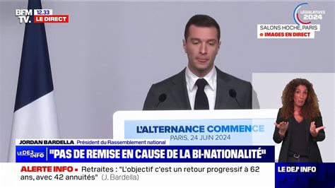 Jordan Bardella et Gabriel Attal souhaitent que Jean Luc Mélenchon leur