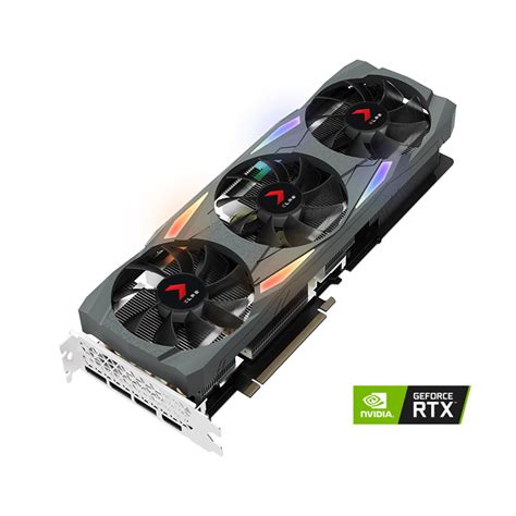 PNY GeForce RTX 3080 10GB XLR8 Gaming UPRISING EPIC X RGB Triple Fan LHR