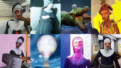 Evil Nun All Games All Escape Endings Evil Nun 1 2 The Nun Evil