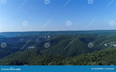 Les Gorges De L ardèche En France Vue Aérienne Photo stock Image du