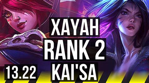 Xayah Rakan Vs Kai Sa Rell Adc Rank Rank Xayah