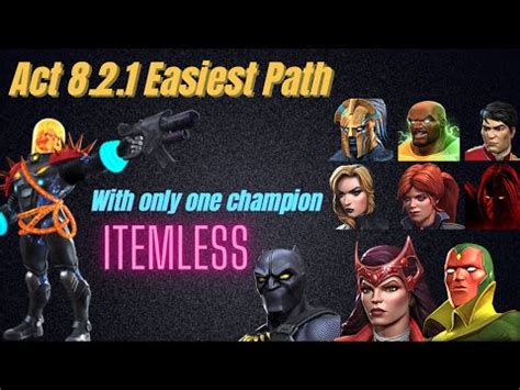 Act 8 2 1 Easy Path For Completion Itemless Most Easiest Path With