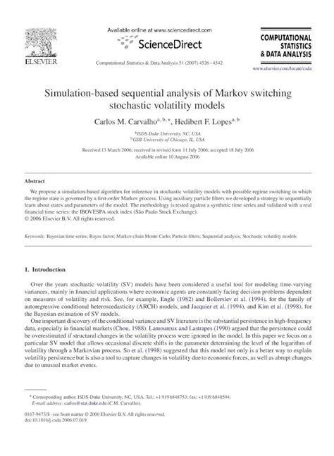 pdf simulation based sequential analysis of markov switching · simulation based sequential