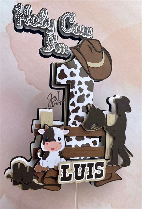 Rodeo Birthday Parties Farm Themed Birthday Party 1st Birthday Cake