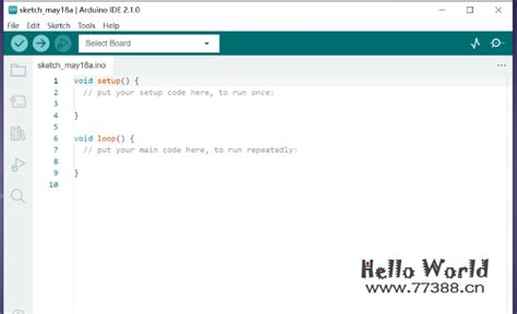 arduino ide介绍及安装教程（附安装包） hello world