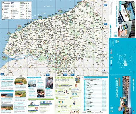 Calaméo Carte Touristique de la Seine Maritime 2023 Seine Maritime
