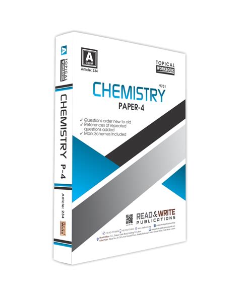 Chemistry A Level Paper Topical Workbook And Past Papers Read