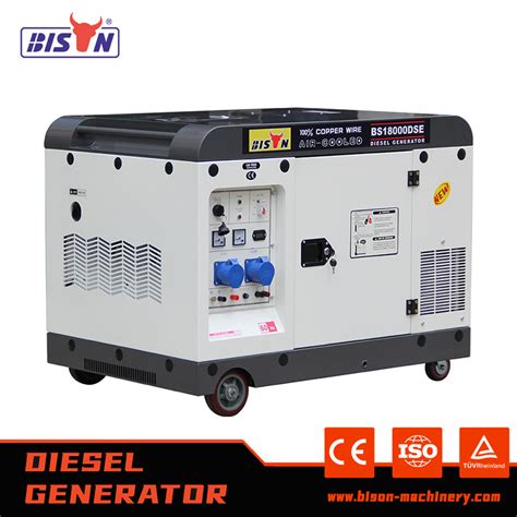 Bison Generador ELé Ctrico a Diesel Trifá Sico 12 kVA China Diesel