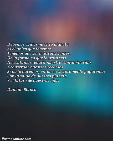Problema Cuando Jabeth Wilson Poemas Sobre El Cuidado Del Medio