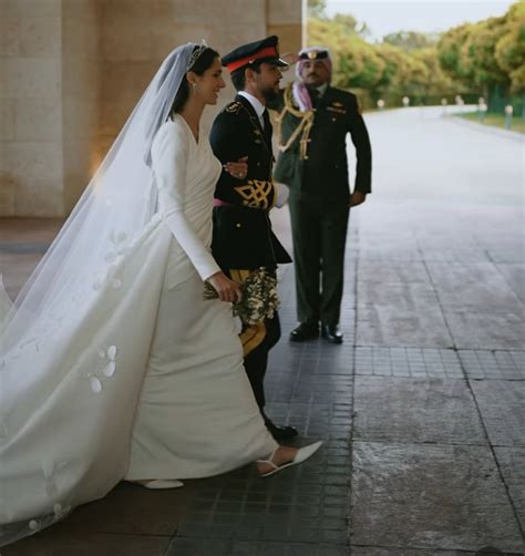 ヨルダン王室 フセイン皇太子とラジワ皇太子妃の結婚式② aaa ribbon 世界のロイヤルファミリー