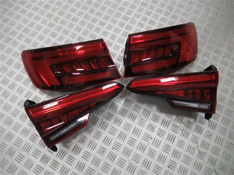 Lampy Tyl Tylne Led Matrix Audi A B Sedan Usa