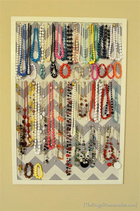 25 Creative DIY Wall Jewelry Organizers To Inspire You Anika S DIY Life