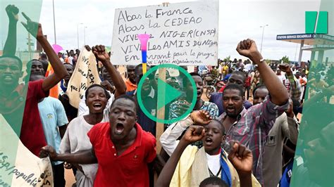 Au Niger des milliers de manifestants pro putschistes rassemblés à