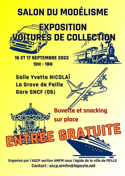 SALON DU MODÉLISME Mairie de Peille