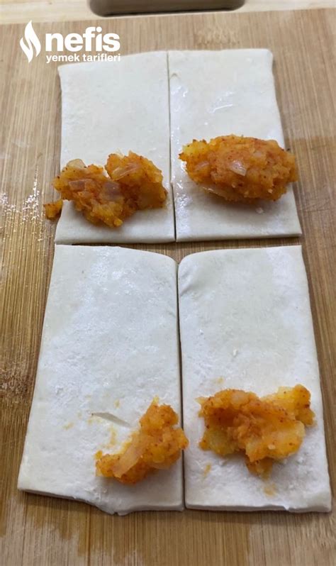 Milföy Hamurundan Patatesli Börek Nefis Yemek Tarifleri
