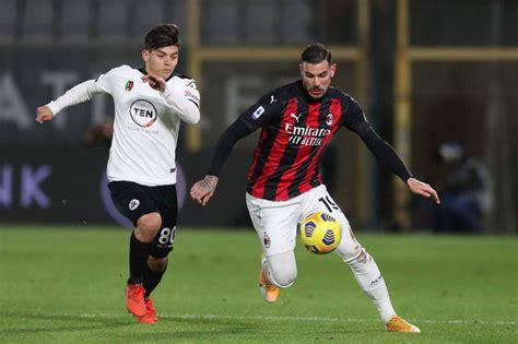 Serie A Spezia Milan 2 0 Gol E Sintesi Partita Video Highlights