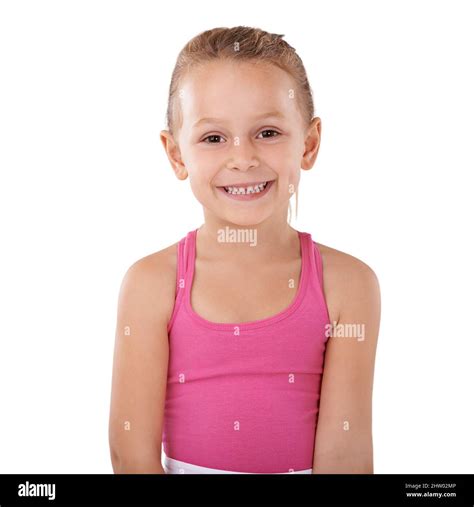 Cette petite fille fait des choses à sa façon Gros plan portrait d une