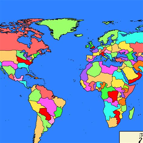 Maps For Mappers World Map