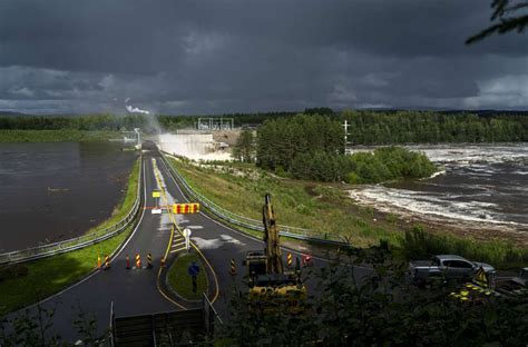 Wo sind Überschwemmungen in Norwegen